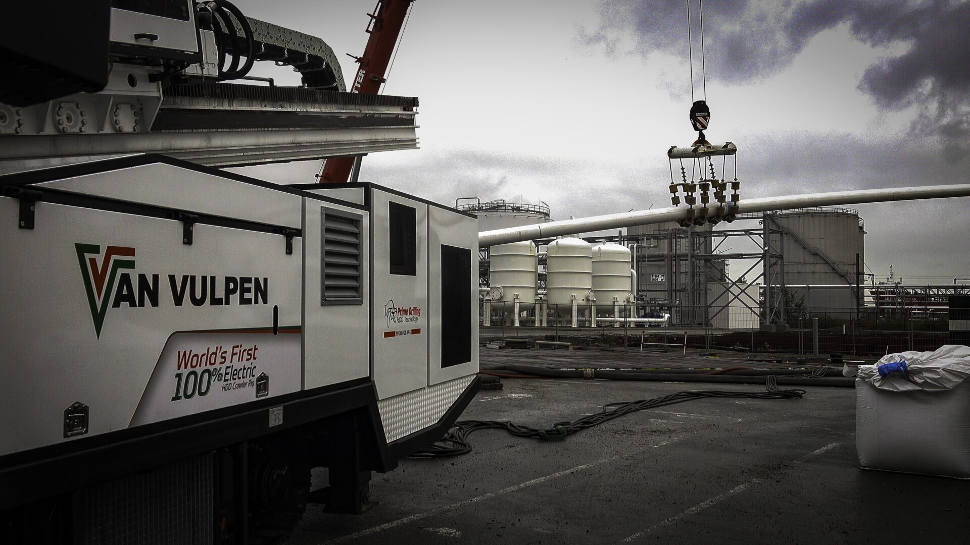 Recordlengte geboord in Antwerpse haven – Van Vulpen